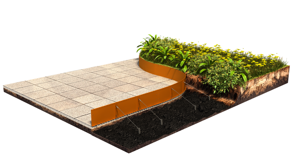 Formline Flexible Landscape Edging 400mm – StrataGreen