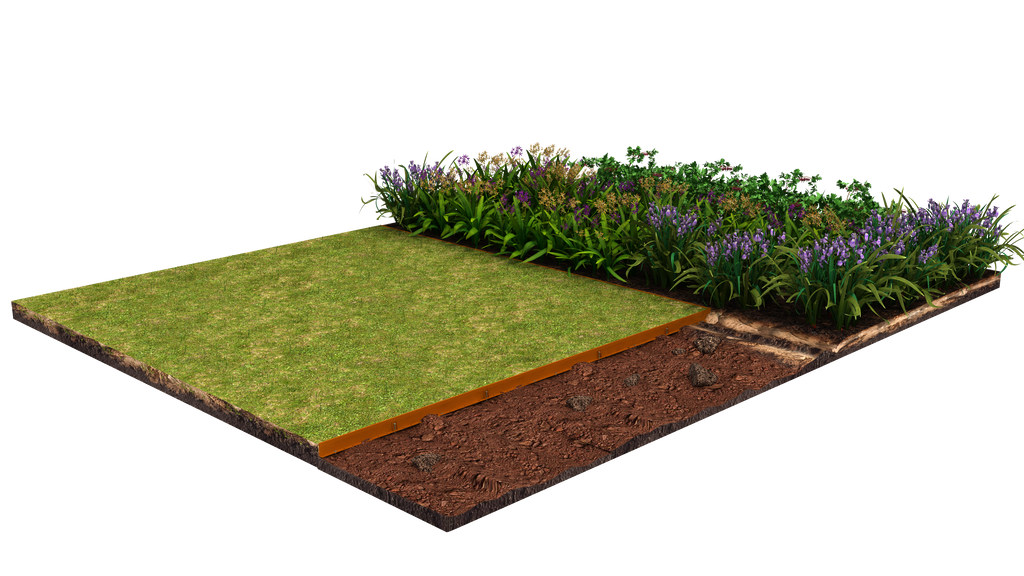 Formline Rigid Landscape Edging 100mm – StrataGreen