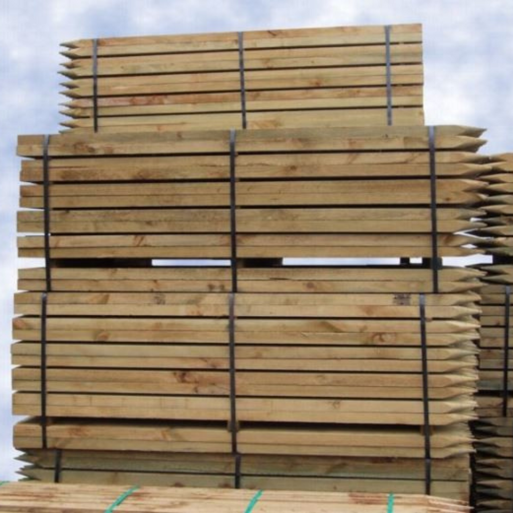 Pine Tree Stakes 50mmx50mm – StrataGreen