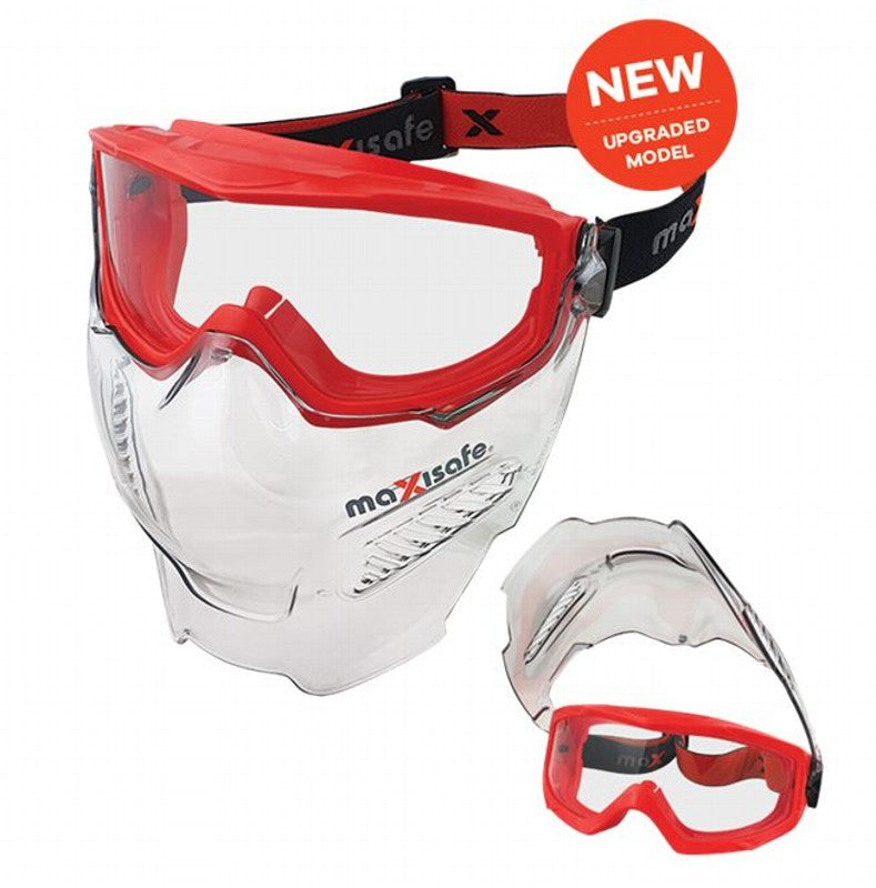 Maxisafe Goggle & Visor Combo – StrataGreen