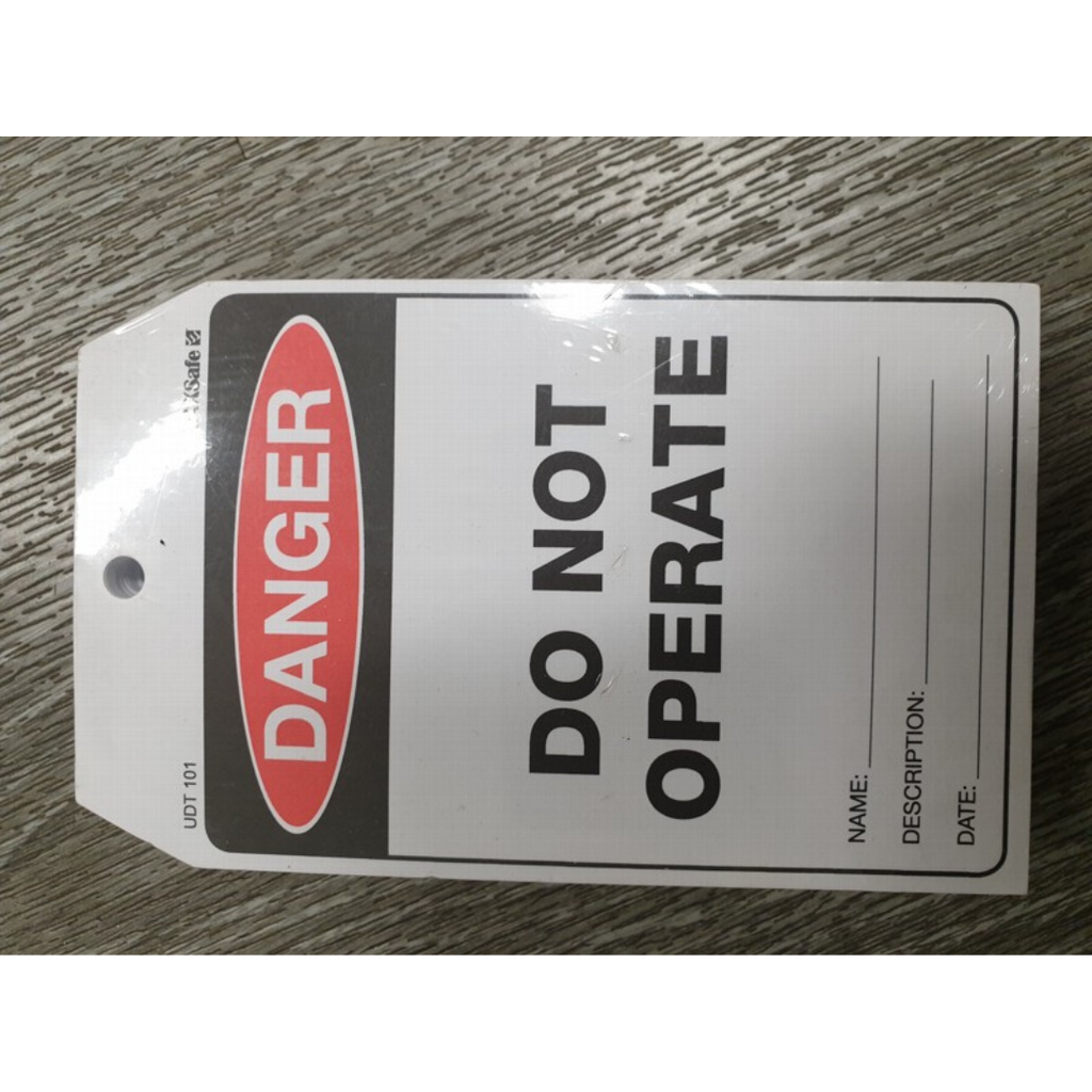 Danger-Do-Not Operate Tags,100/pack – StrataGreen