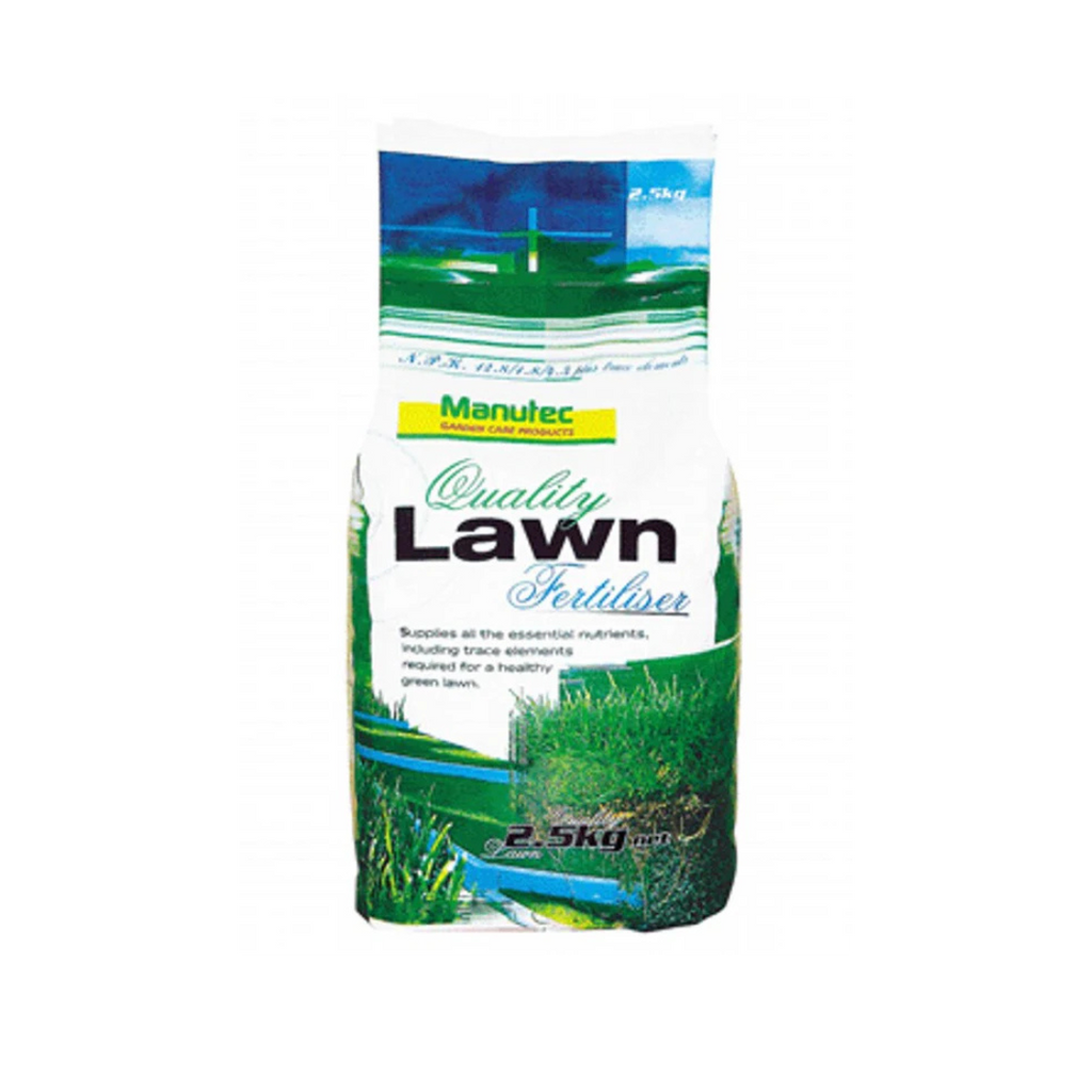 Manutec Lawn Fertiliser 2.5kg – StrataGreen