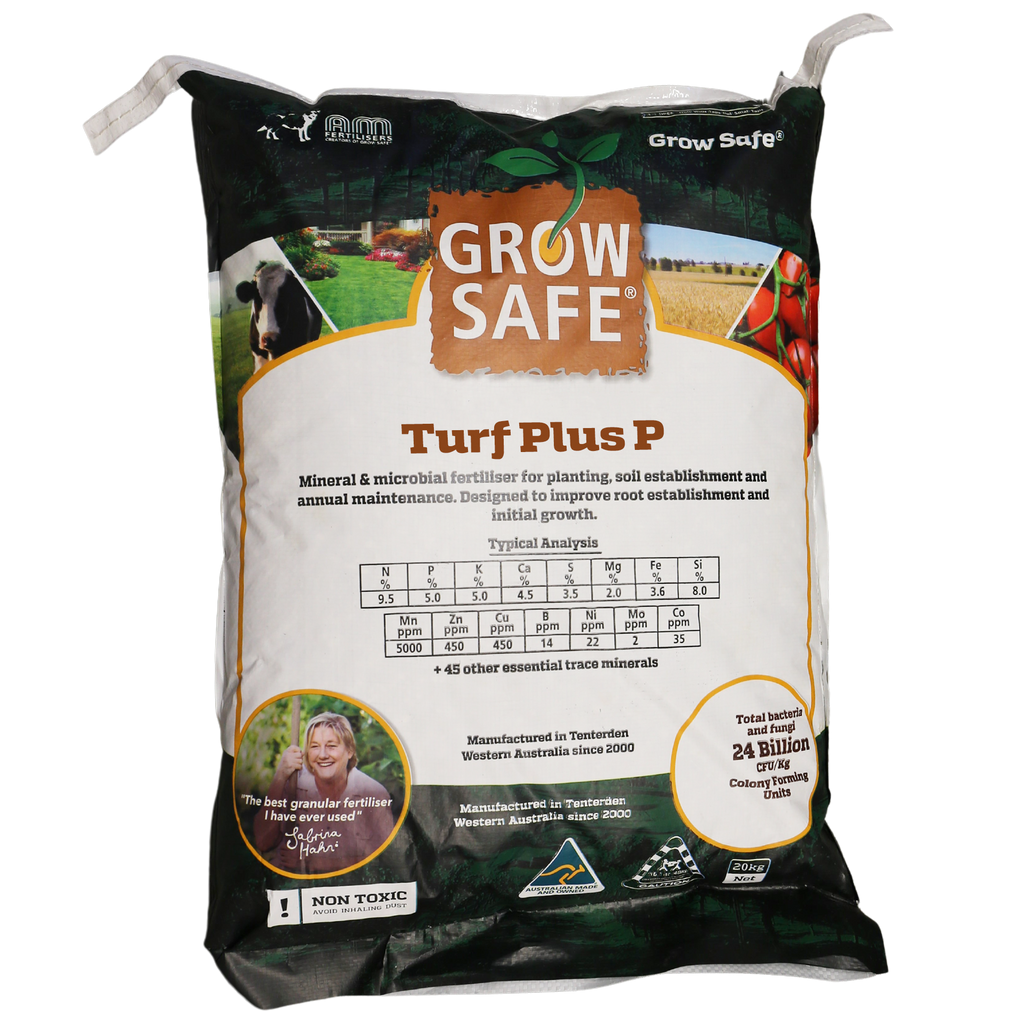 Grow Safe Turf Plus P Fertiliser, 20kg – StrataGreen