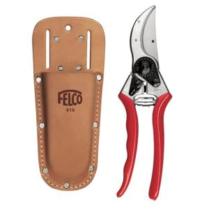 Felco Secateur and Leather Holster Gift Pack – StrataGreen