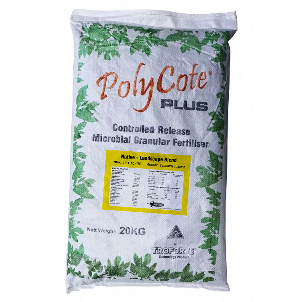 PolyCote Plus Native Fertiliser - 9Mth - 20kg – StrataGreen